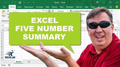 Using Excel To Calculate Five Number Summary 2571