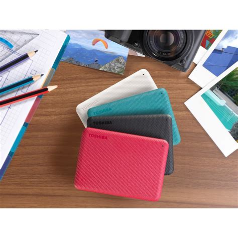 Toshiba Canvio Advance Hdtca Xk Aa Tb Portable Hard Drive External Black Usb Pack