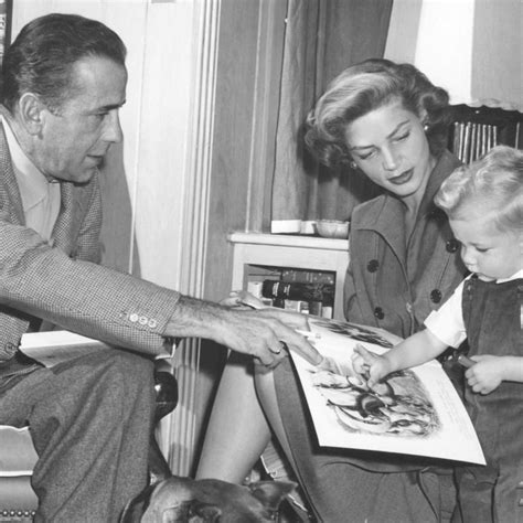 Humphrey Bogart En Lauren Bacall Kinderen Humphrey Bogart And Lauren