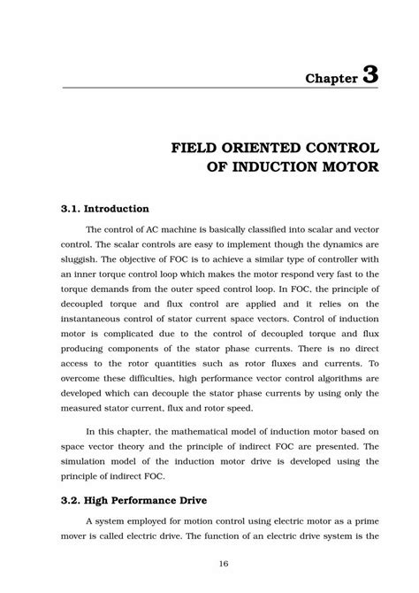 Pdf Field Oriented Control Of Induction Flibnetac