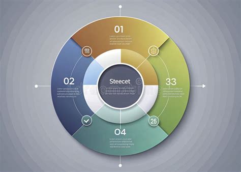 Visualizing Three Options With A Circular Diagram Infographic Template