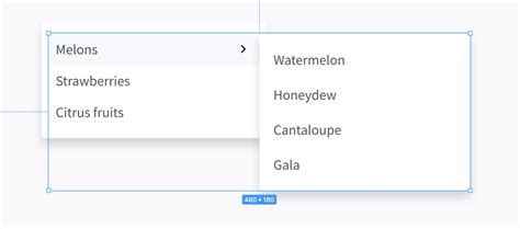Hover Area On Cascading Menu Items Ask The Community Figma