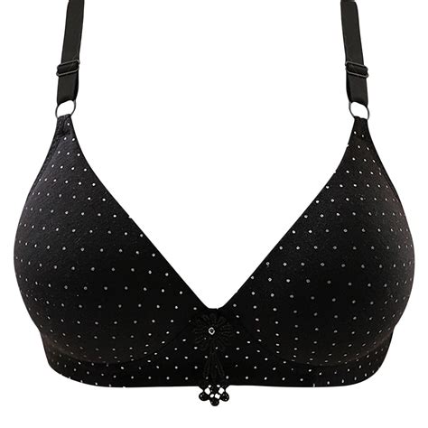 Bigersell Cupless Bra Women Embroidered Lace Comfortable Breathable Bra