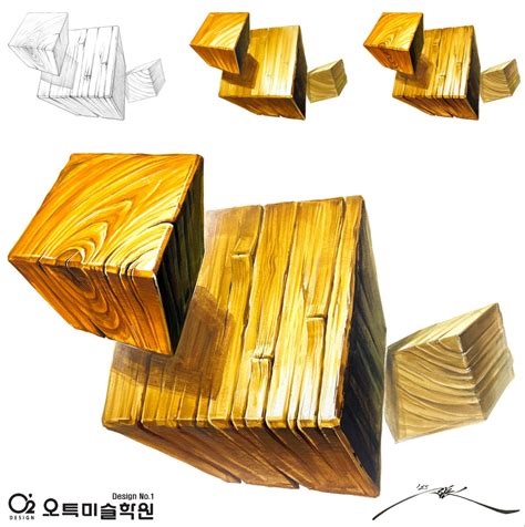 Creating Texture With Wood In Basic Design