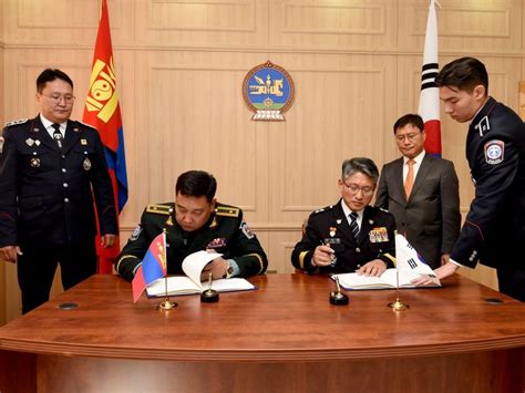 БНСУ ын Тэгү хотын цагдаагийн газартай манай алба хаагчид хамтран