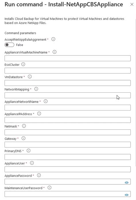 安装适用于虚拟机的云备份 Azure Vmware Solution Microsoft Learn