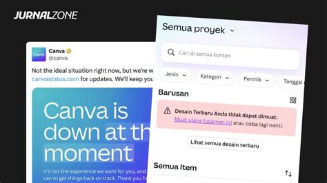 Canva Error Tidak Bisa Dibuka Hari Ini Pengguna Mengeluh