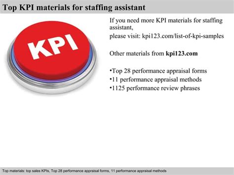 Staffing Assistant Kpi Ppt