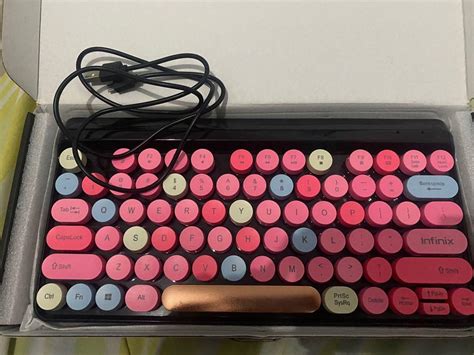 Infinix Bluetooth Keyboard With Box And Cable Computers And Tech