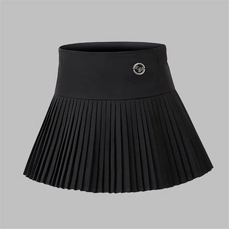 Cowsor Girls Pleated Skirts With Shorts Elastic Waist Uniform Plus