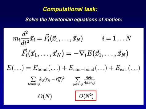 Ppt Molecular Dynamics Simulations Powerpoint Presentation Free