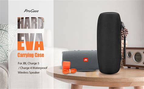 Procase Carrying Case For Jbl Charge Charge Hard Travel Case Protective Bag For Jbl