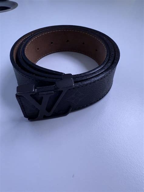 Schwarzer Designer Gürtel Mit Lv Schnalle Top Zustand Gebraucht In Kriens Für Chf 31 Mit