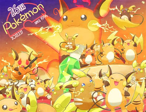 Raichu And Pikachu Wallpaper