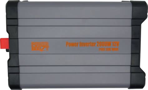 Omvormer Vdc Vac W Zuivere Sinus Bol Com