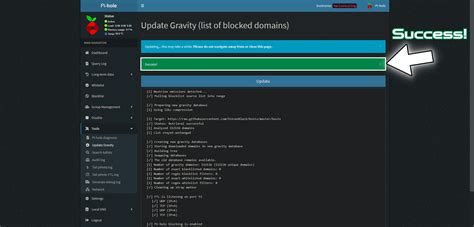 Synology How To Update Pi Hole Domain Blacklist Marius Hosting