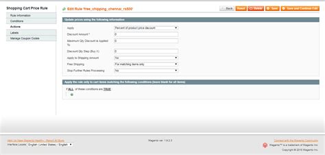 Magento 19 How To Debug Shopping Cart Pricing Rule Error Magento