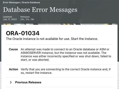 Introducing The Oracle Database Error Help Portal DB Exam Study