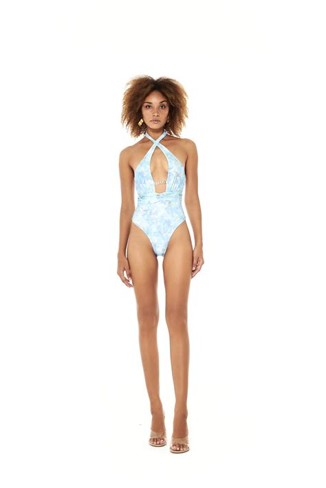 Halter Neck Swimsuit Mvri By The Sea