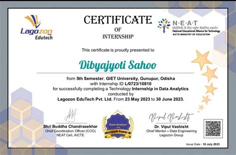 Dibyajyoti Sahoo On Linkedin Internship Grateful Learning Growth
