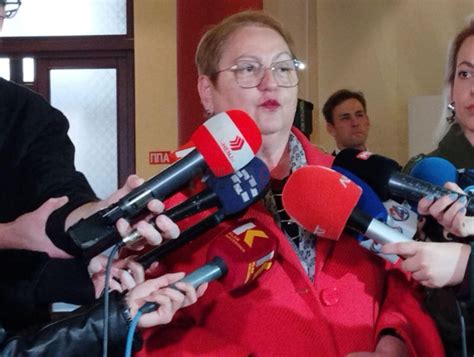 Изјава на министерката за образование Весна Јаневска во живо