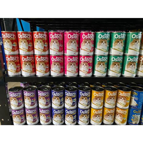 Ostech ออสเทค โกเม่ อาหารแมวกระป๋อง สำหรับแมว ขนาด 400 กรัม Shopee Thailand