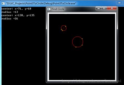 三点确定圆心与半径 Csdn博客