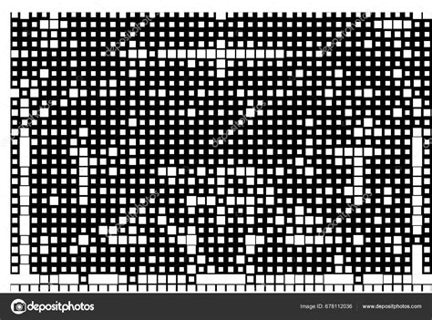 Abstract Pixelated Background Monochrome Texture Black White Textured Background Pattern Stock