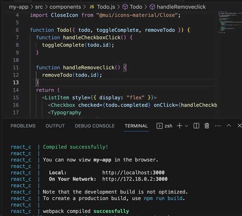 Github Mfkimbellreact Docker Todo List Basic Todo List Implemented