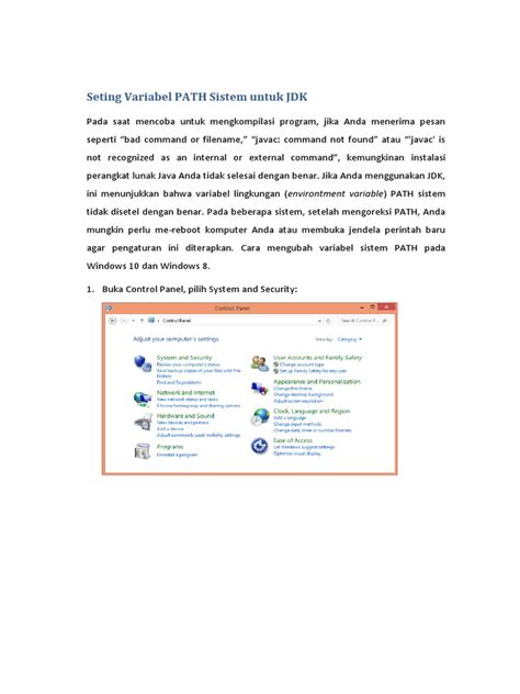 08 05 Programjava Setingvariabelpath Pdf