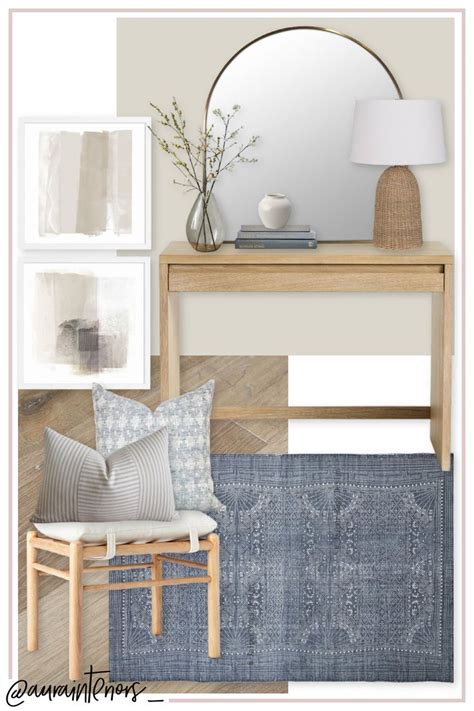 Coastal Entryway Mood Boards For An Inviting And Collected Foyer