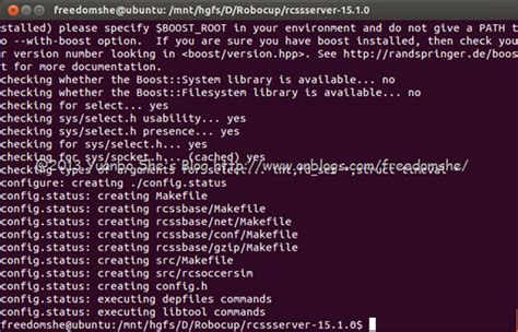 Ubuntu1210robucup2d1510wrighteaglebase 400搭建robocup 2d 仿真环境