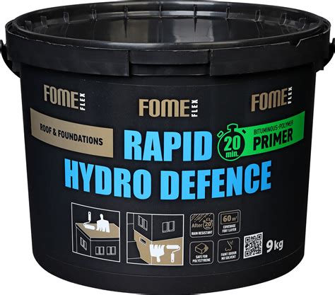 Rapid Hydro Defence Polymer Bituminous Primer 9 Kg Tegra State
