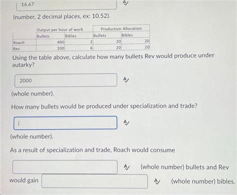 Solved Revs Opportunity Cost For Producing Bibles Is