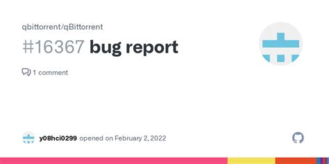 Bug Report Issue Qbittorrent QBittorrent GitHub