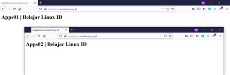 Cara Menggunakan Load Balancer Nginx Di Centos 8 Belajar Linux Id