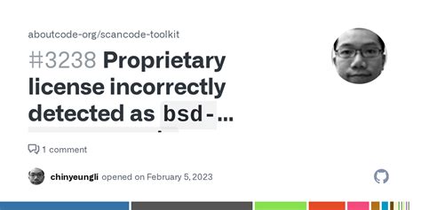 Proprietary License Incorrectly Detected As `bsd Source Code` · Issue