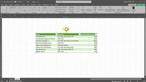 Dynamic Table Snapshots In Excel With The Camera Icon