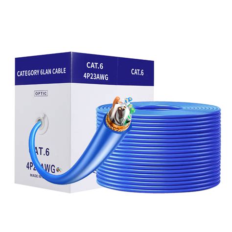 High Speed Cat6 Lan Cable 1000ft Utp Indoor Network Cable