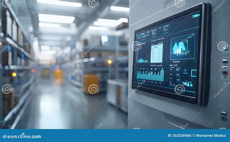 Inventory Tracking Line Icons Collection Tracking Inventory Control Management Stock