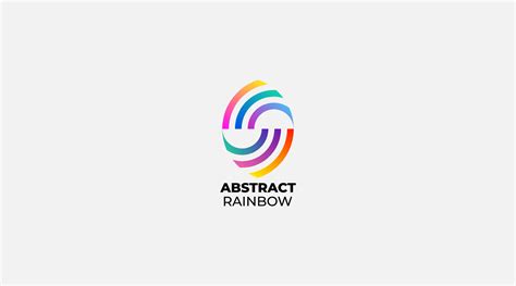 Abstract Rainbow Vector Logo Design Illustration Icon 15718948 Vector