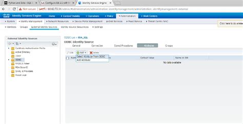 Simplified Access Policy Using Odbc And Ise Db Custom Attribute For