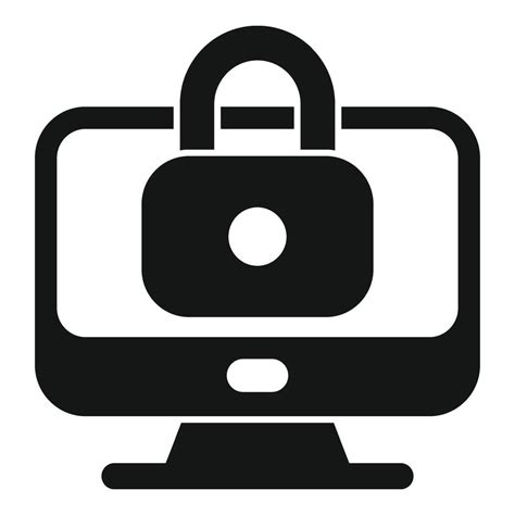 Lock Online Secure Icon Simple Vector Hacker Software 40269781 Vector Art At Vecteezy
