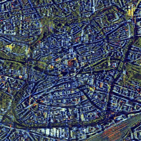 Christmas Markets As Seen By Terrasar X And Tandem X Hyspeed Computing