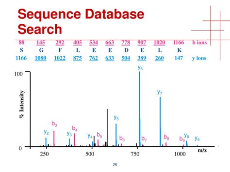 PPT Protein Identification By Sequence Database Search PowerPoint Presentation ID 3574538