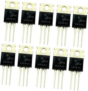 NexElectronic TIP C NPN Power Transistor V A Pack Of Electronic Components Electronic