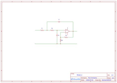 Second Order High Pass Filter Platform For Creating And Sharing Projects Oshwlab