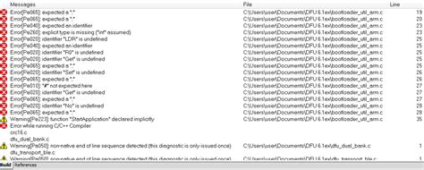 sdk6 1 device firmware update bootloader example compile error using iar nordic qanda
