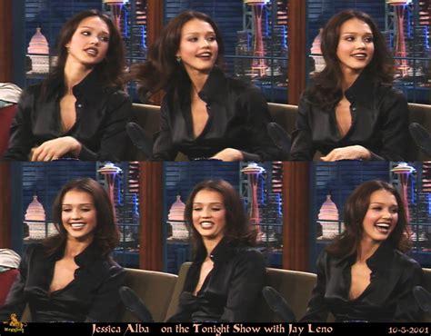 Jessica Alba Nuda ~30 Anni In The Tonight Show With Jay Leno