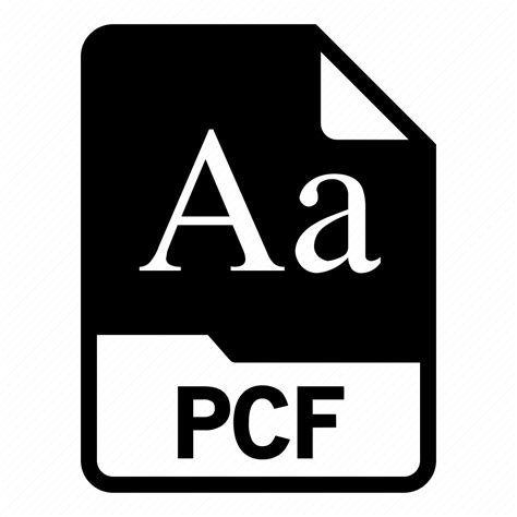 Document File Format Pcf Icon Download On Iconfinder